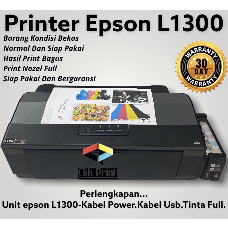 Jual Printer Epson L1300 A3+ Print only second | Shopee Indonesia