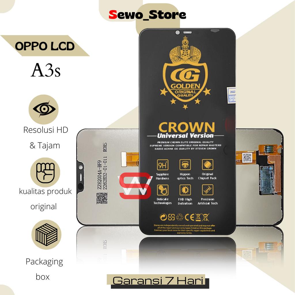 Jual LCD OPPO A3S / TOUCHSCREEN OPPO A3S/A5/REALME C1/REALME 2 ORIGINAL BIG GLASS FULLSET ...
