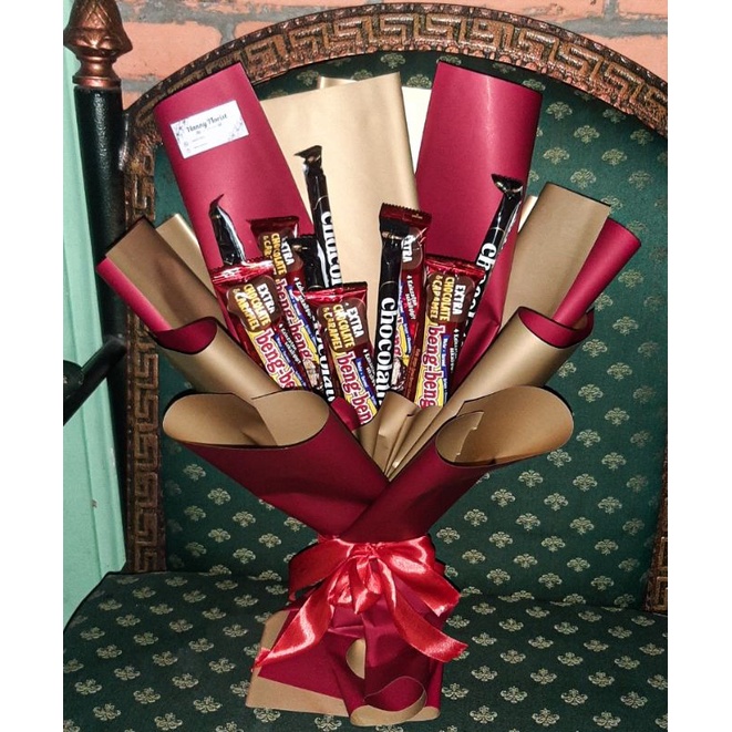 Jual buket snack bucket beng beng chocolatos coklat ciki wisuda kado ...