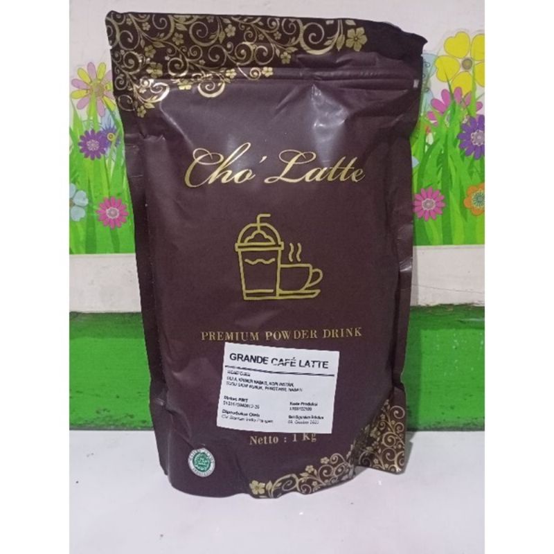 Jual Bubuk Minuman Aneka Rasa Cho` Latte Rasa Grande Cafe Latte 1kg ...