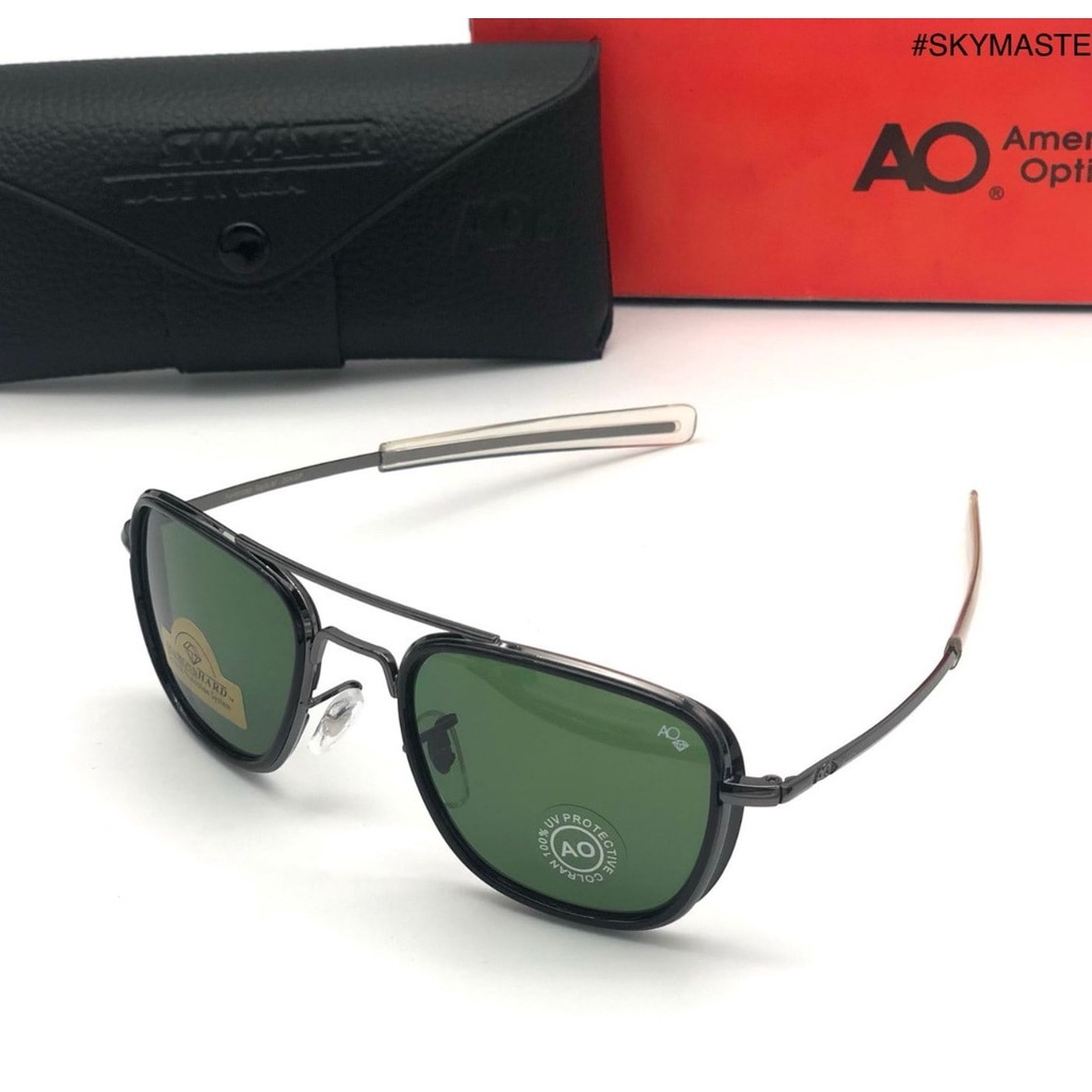 Jual KACAMATA FASHION SPORT MERK AO SKYMASTERR TYPE 54 FRAME TITANIUM ...