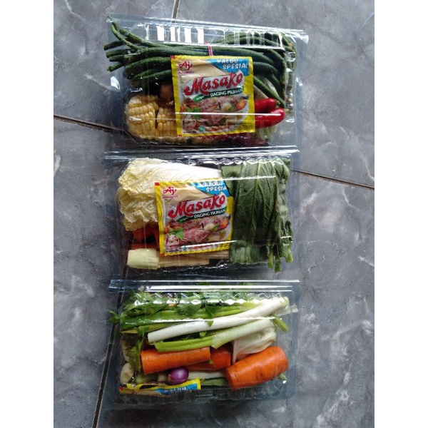 Jual KIRIM BESOK Paket Sayur Bening Bayam / Sayur Asem / Sop / Capjay ...