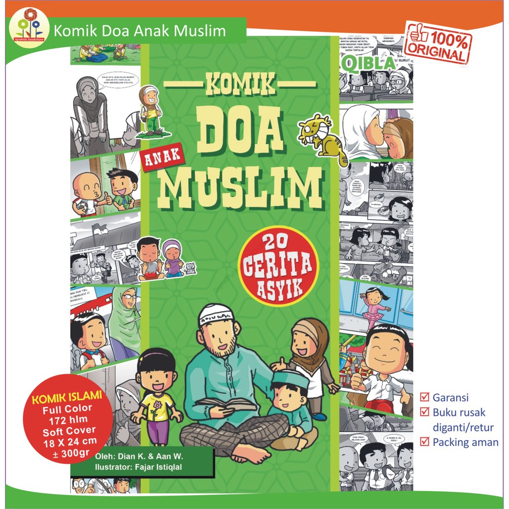 Jual Komik Islami Komik Doa Anak Muslim | Shopee Indonesia