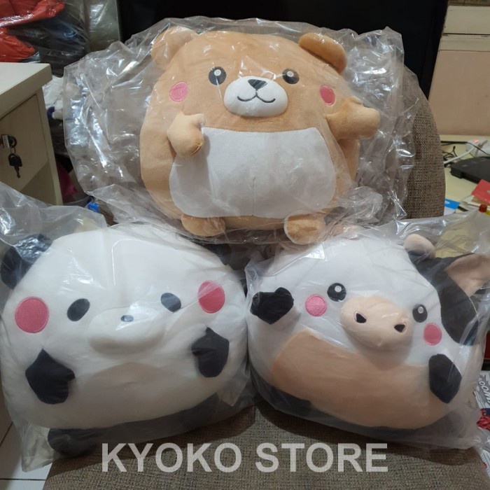 Jual Boneka Miniso Tumbler Bulat Karakter Hewan Lucu - PANDA | Shopee ...