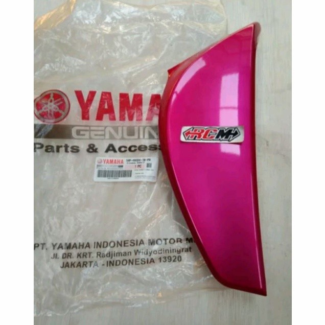 Jual COVER SAYAP SEIN DEPAN KIRI YAMAHA MIO J MIO GT PINK ORIGINAL ...