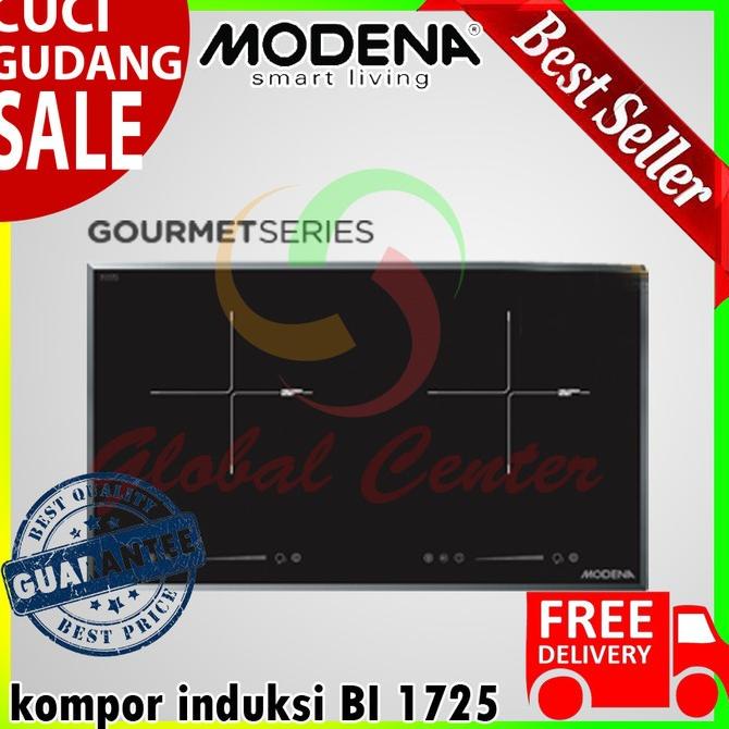 Jual Kompor Tanam Listrik Induksi 2 Tungku Modena Magne Bi 1725 Original Aderimah | Shopee Indonesia