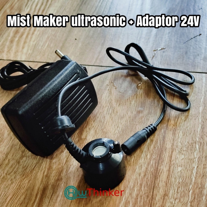 Jual Mist Maker Ultrasonic Pembuat Kabut dengan Adaptor Power Supply 1A ...