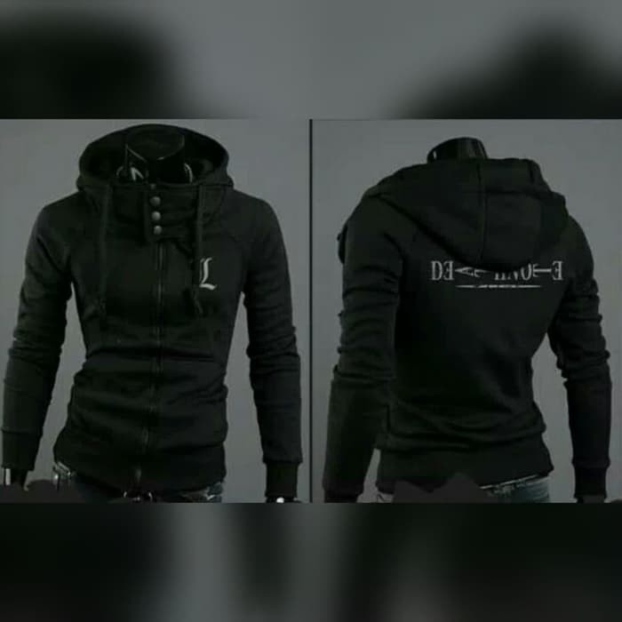 Jual Jaket anime death note hi-neck Pakaian Pria hoodie,sweater masker ...