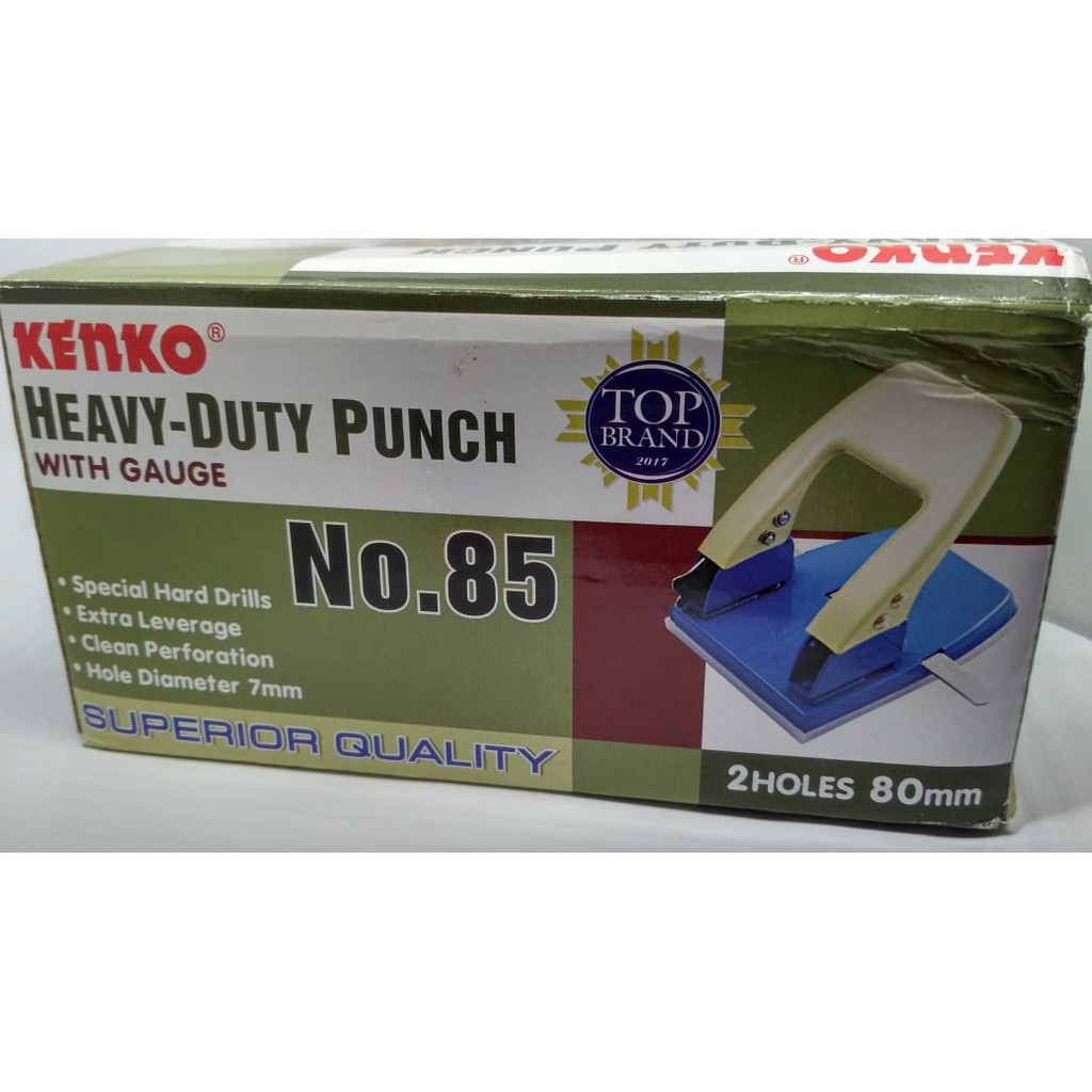 Jual KENKO NO 85 PEMBOLONG KERTAS BESAR / PELUBANG KERTAS / PUNCH HOLE ...