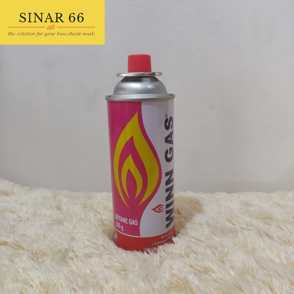 Jual WINN TABUNG GAS MINI KALENG FUEL CARTRIDGE 235 GRAM | Shopee Indonesia