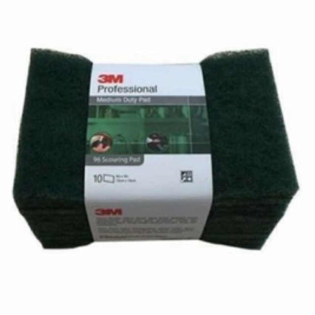 Jual 3M Scotch Brite 96 Scouring Pad Green Per BIJI - Sabut Pembersih ...
