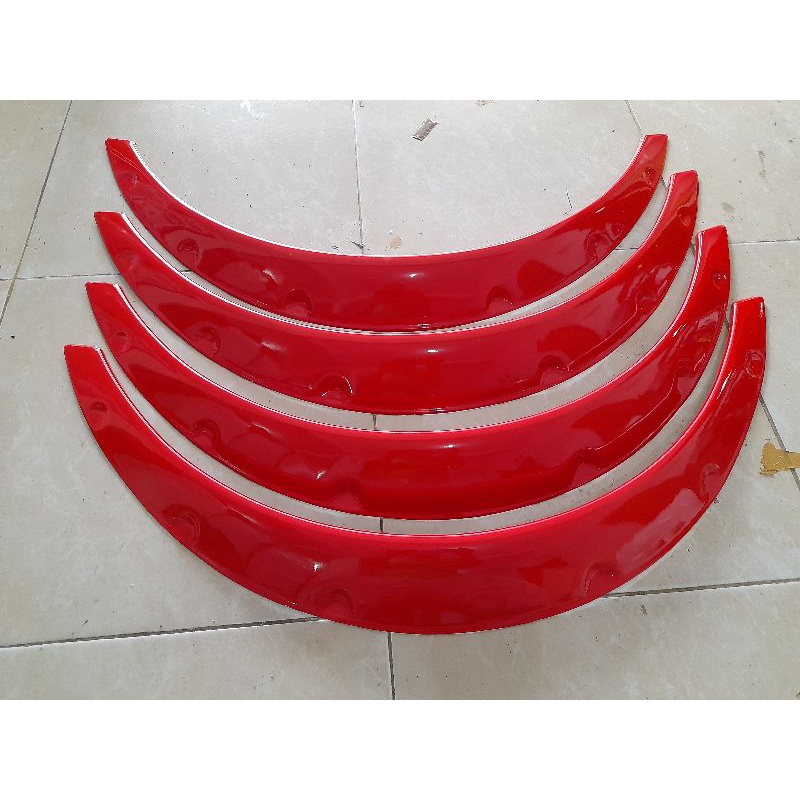 Jual Over Fender Universal reques warna, merah, kuning, silver, abu-abu ...