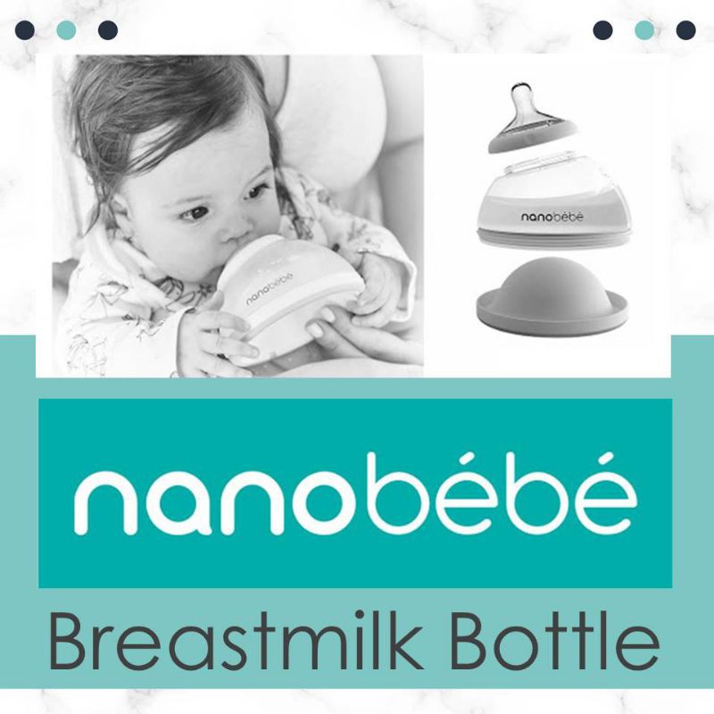 Jual NANOBEBE 150ML 240ML BREASTFEEDING BOTTLE BOTOL ASI | Shopee Indonesia