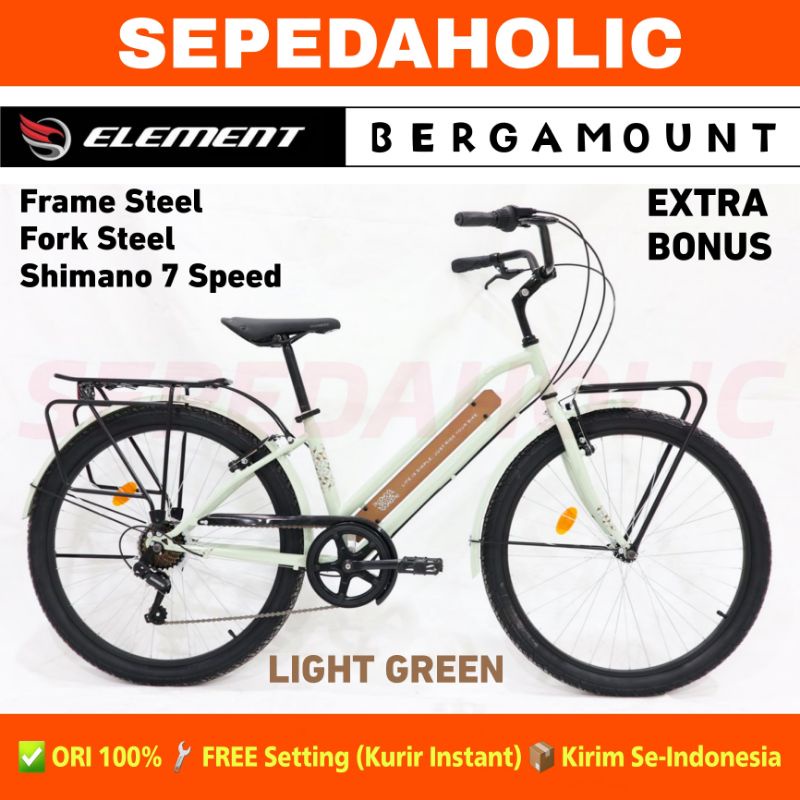 Jual Sepeda City Bike ELEMENT BERGAMOUNT BERGAMONT 26 Inch 7 Speed ...