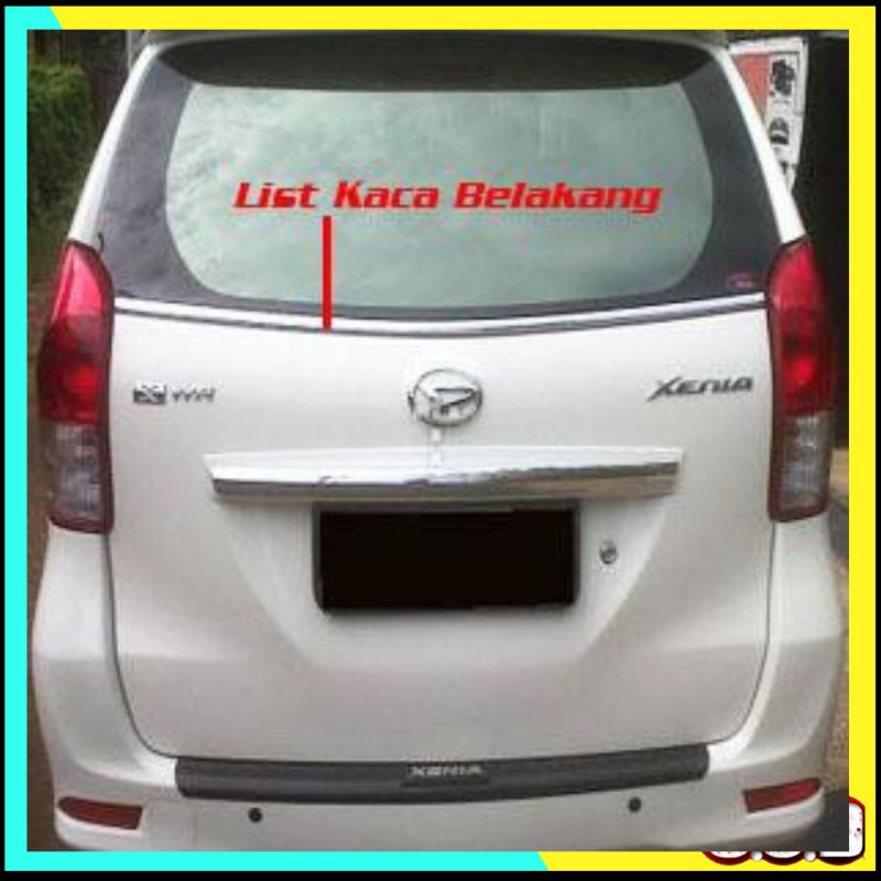 Jual LIST KACA BELAKANG ALL NEW AVANZA XENIA VELOZ | Shopee Indonesia