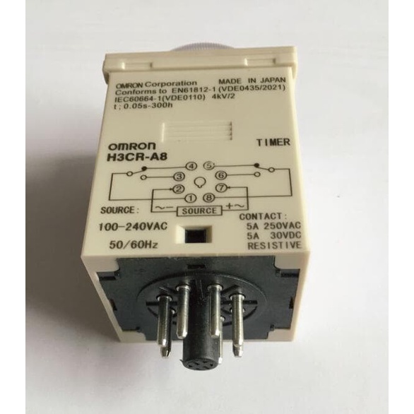 Jual Cindiashope Omron Timer H3Cr A8 220V/Timer 8 Kaki 220V Include ... Jual Cindiashope Omron Timer H3Cr A8 220V/Timer 8 Kaki 220V Include ...