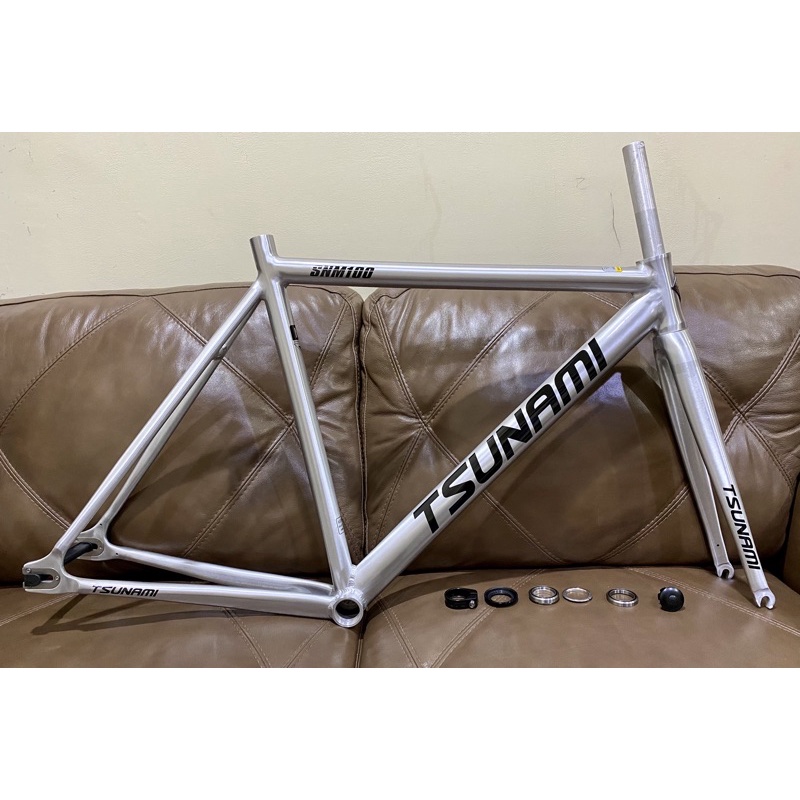 Jual Frame Sepeda Fixie Tsunami Bike SNM100 Alloy | Shopee Indonesia