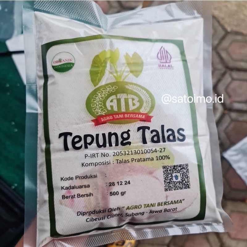 Jual Tepung talas asli 100% | tepung talas organik | talas asli subang ...
