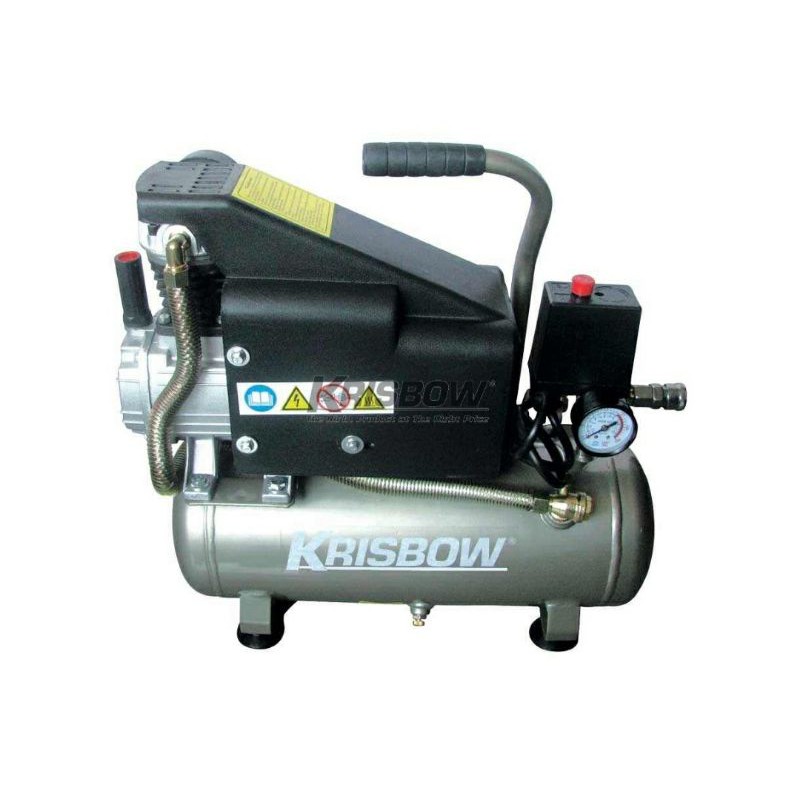 Jual KRISBOW KOMPRESOR 1HP 8L 8BAR 1PH LANGSUNG | Shopee Indonesia