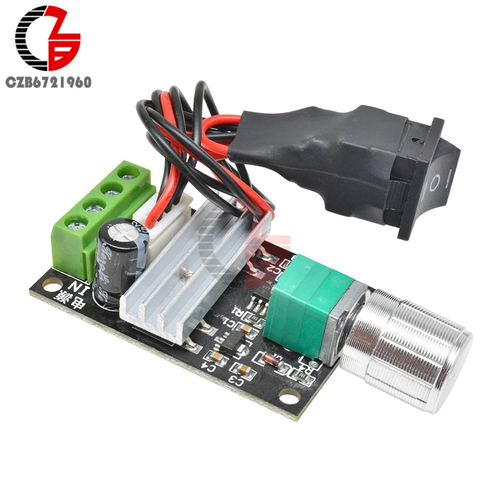 Jual PREORDER 3A 80W Voltage Regulator Adjustable Reversible PWM DC ...