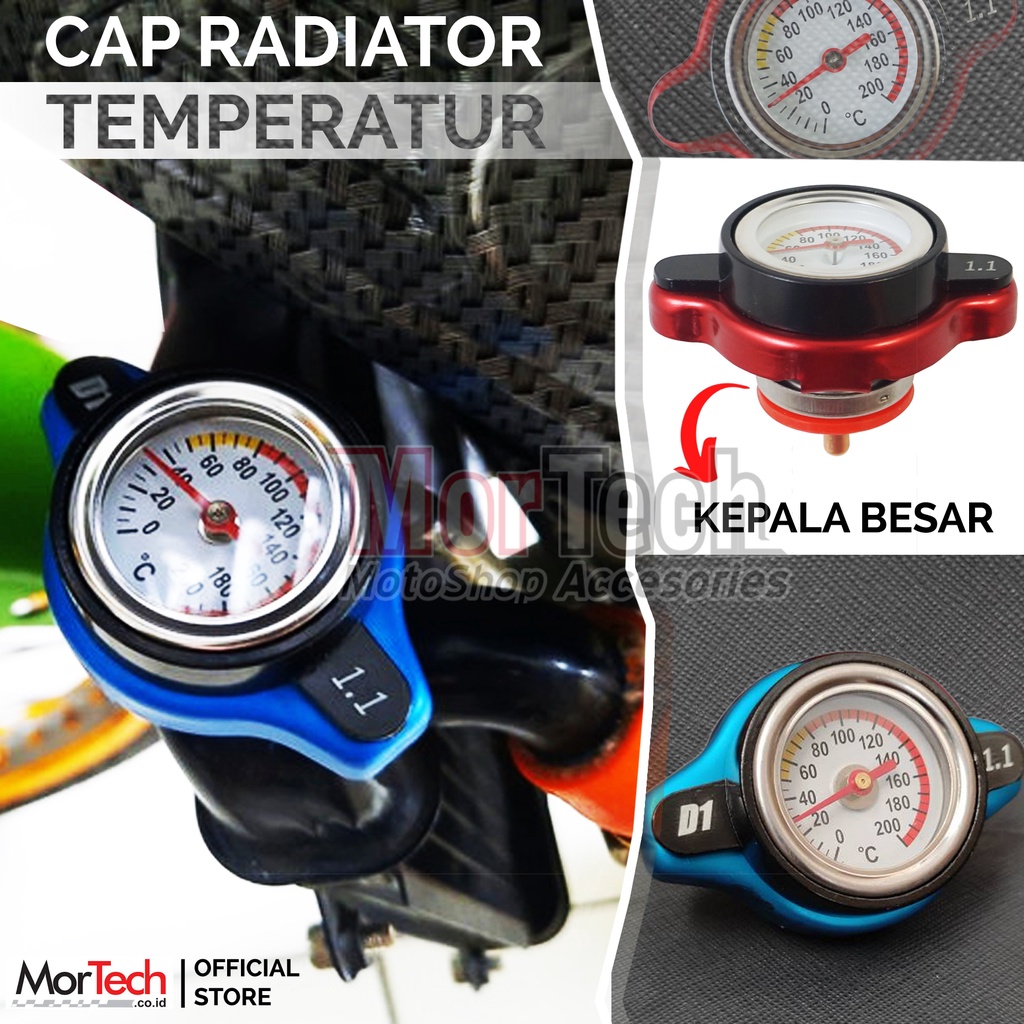 Jual Tutup Cap Radiator Indikator Suhu Temperatur 1.1 Model D1 Motor ...