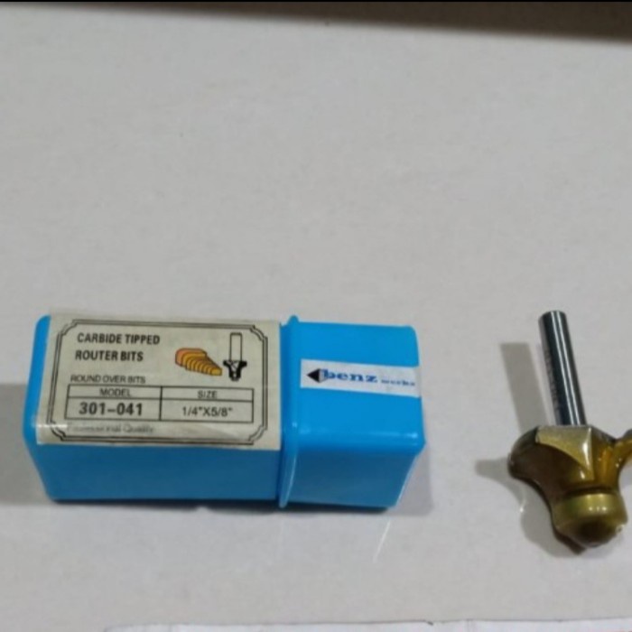 Jual Mata Router Provil Profil Corner Round Over Bit 1/4" x 5/8 Inchi ...