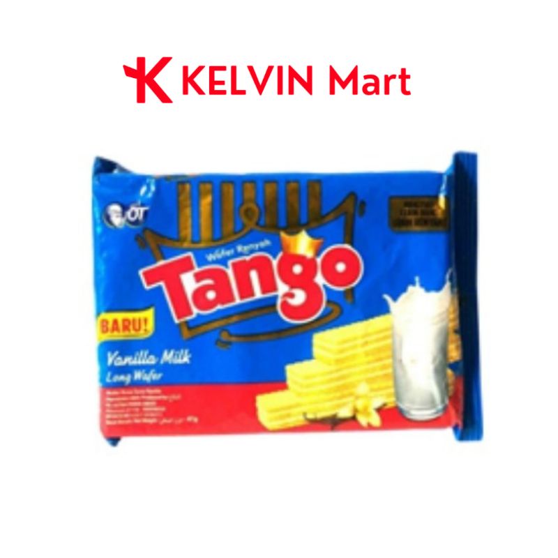 Jual Tango Wafer Long Vanila Milk Pck 47 g x 10 pcs | KELVIN Mart ...
