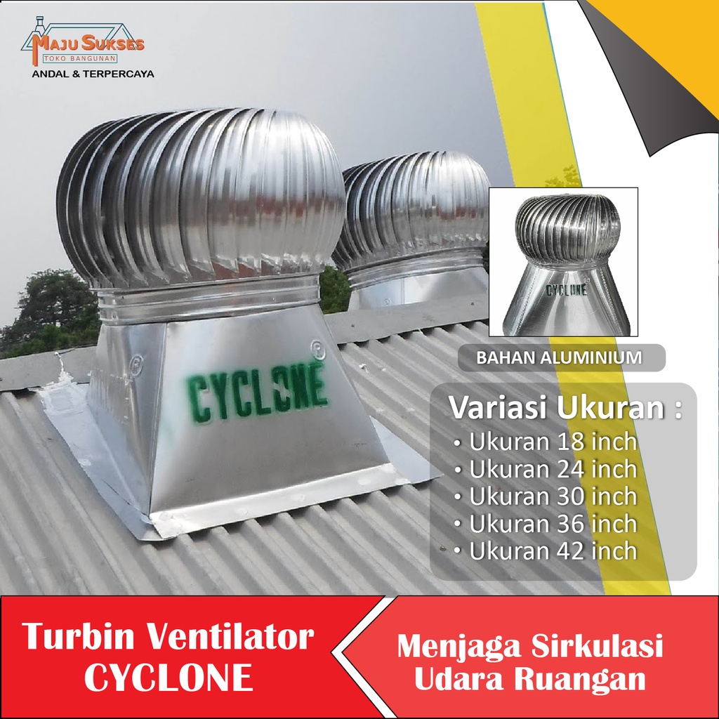 Jual Pre Order Turbin Ventilator Cyclone Cyclone Turbin Ventilator ...