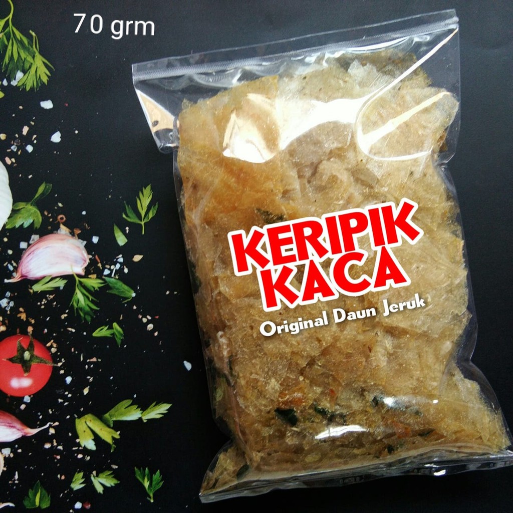 Jual Kripca / Keripik Kaca / Keripik Beling Kemasan 70gr Renyah Enak ...