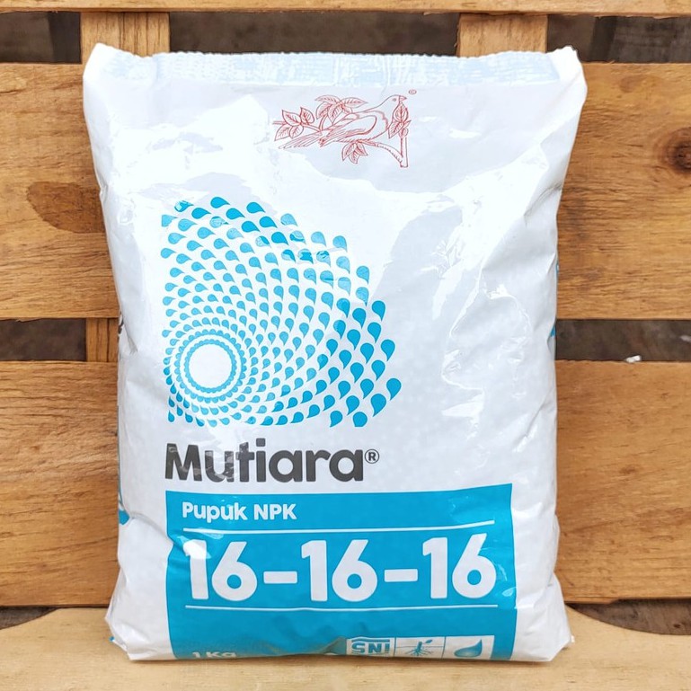 Jual Pupuk NPK MUTIARA 16-16-16 kemasan 1 KG | Shopee Indonesia