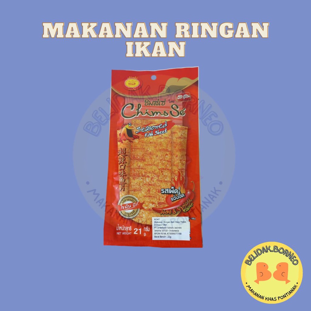 Jual Makanan Ringan Ikan Bento/ Bento Snack Ikan Rasa Pedas 21 gr ...