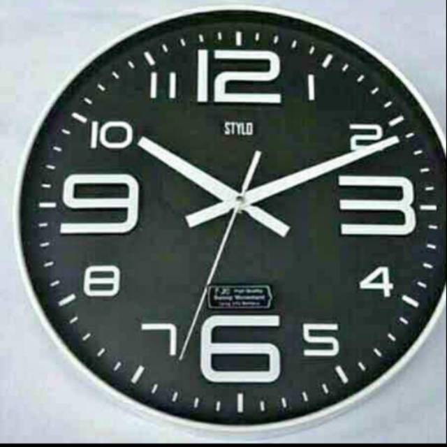 Jual Jam dinding model 361 angka timbul | Shopee Indonesia
