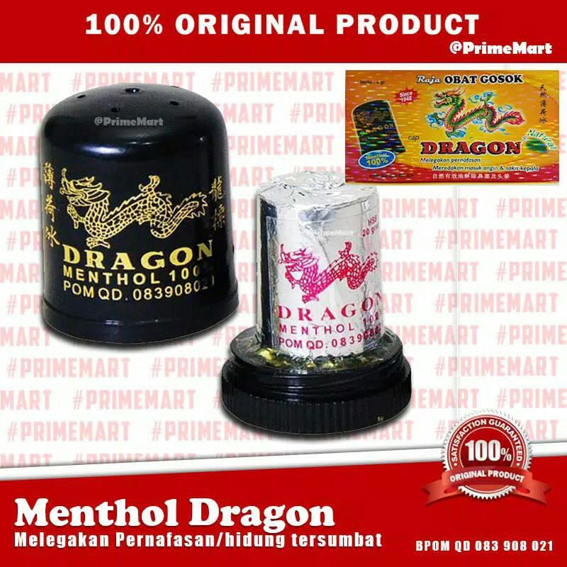 Jual FOS-Obat Gosok Menthol Cap Dragon | Shopee Indonesia