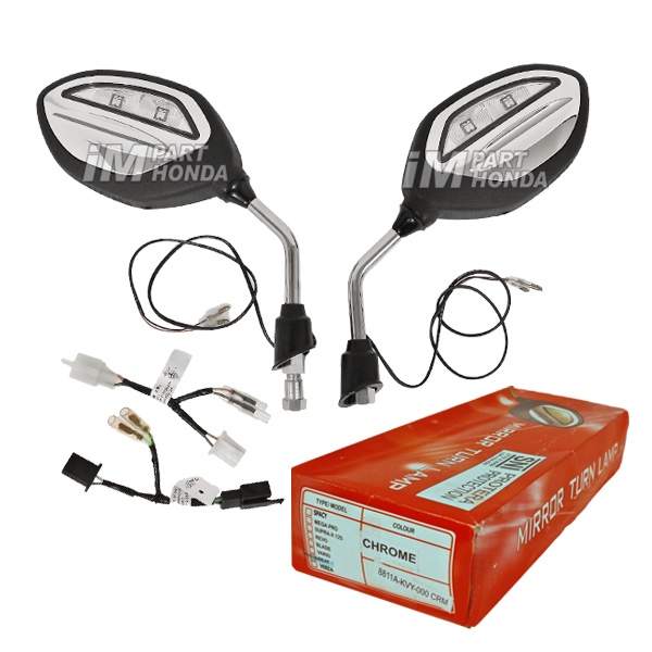 Jual 8811A-KVY-000CRM Spion Lampu Sein Matic 1 Set Kanan Kiri Plus ...