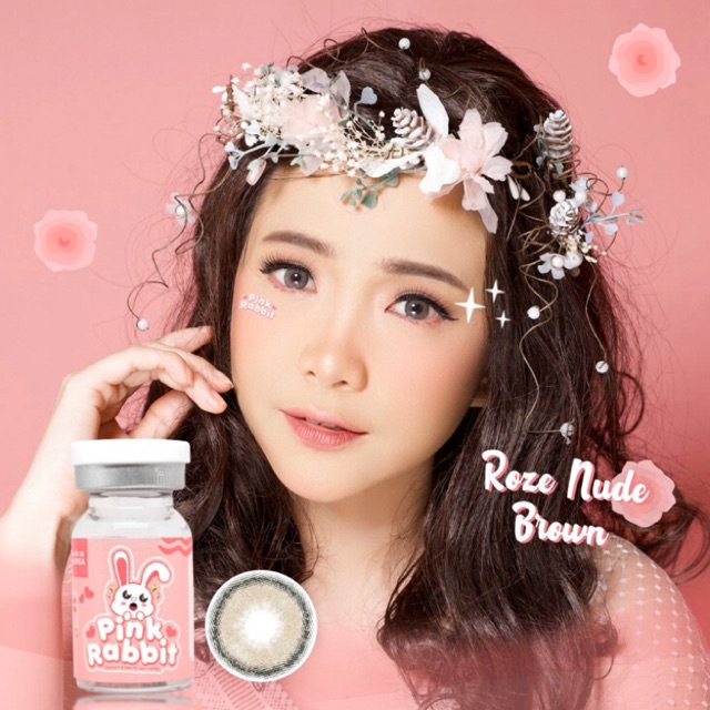 Jual Roze Nude Brown Pink Rabbit Lens | Shopee Indonesia