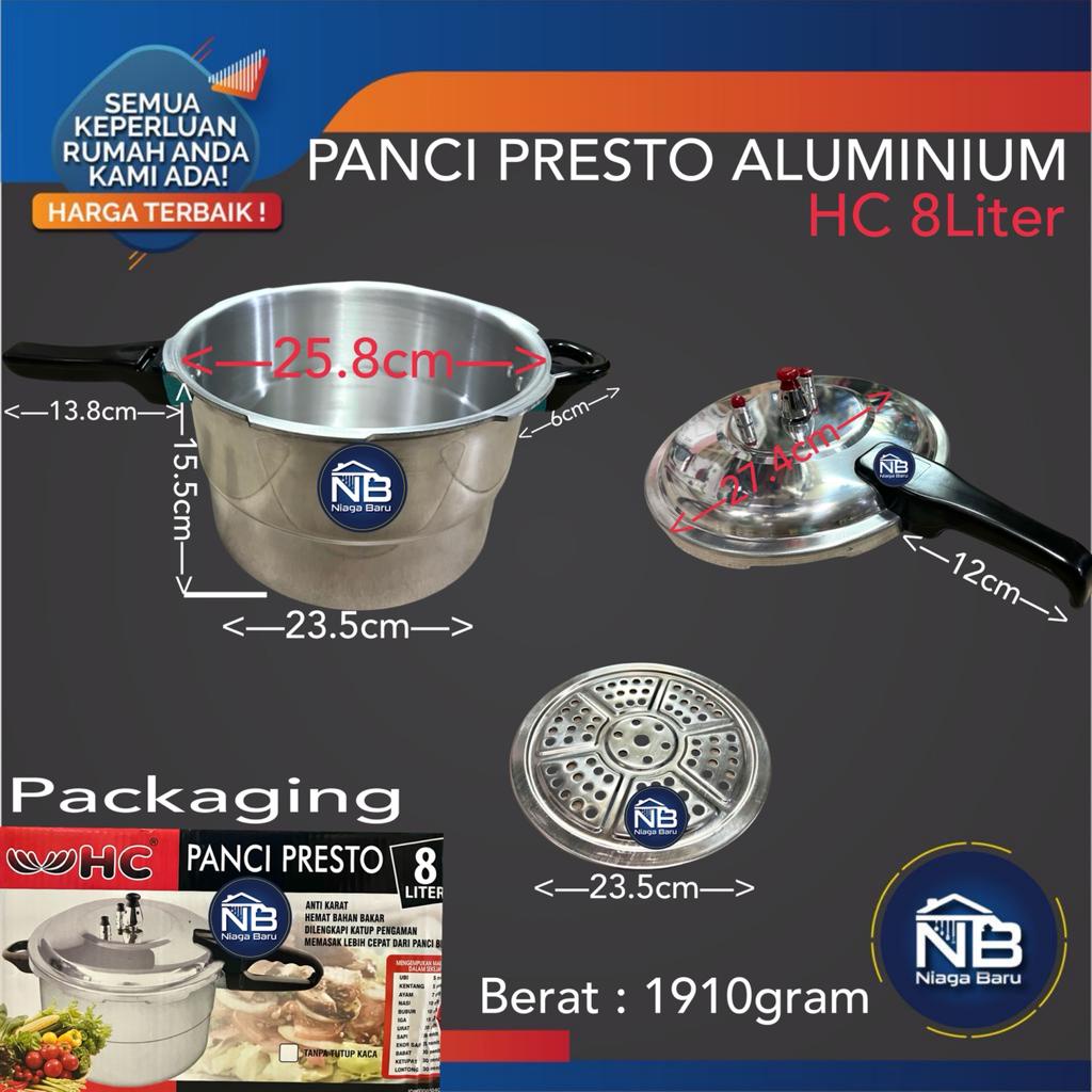 Jual Panci Presto Happy Call 8 Liter 24 Cm | Shopee Indonesia