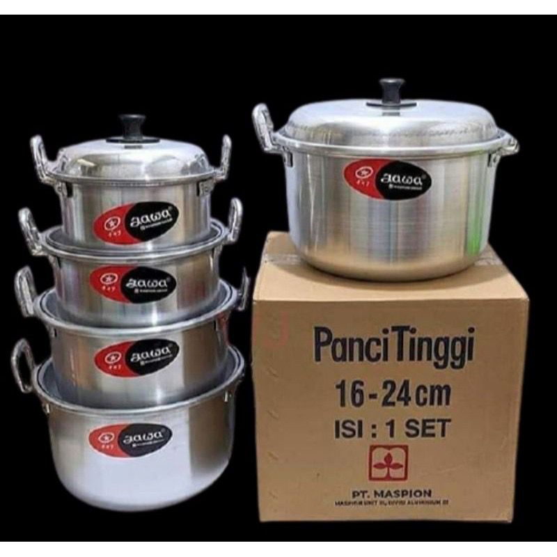 Jual Panci Set Jawa Maspion 16-24 cm | Shopee Indonesia