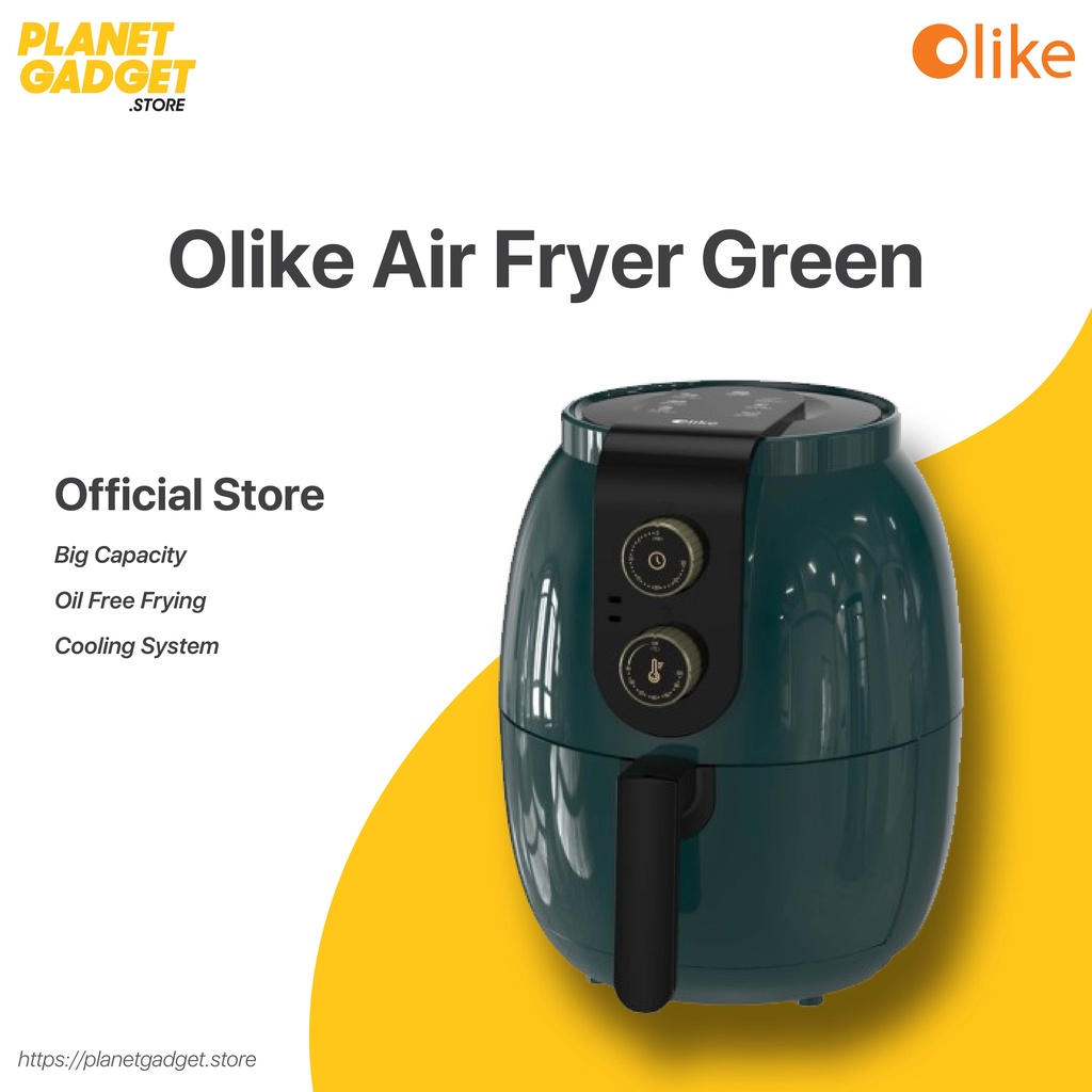 Jual Olike Air Fryer Green | Shopee Indonesia