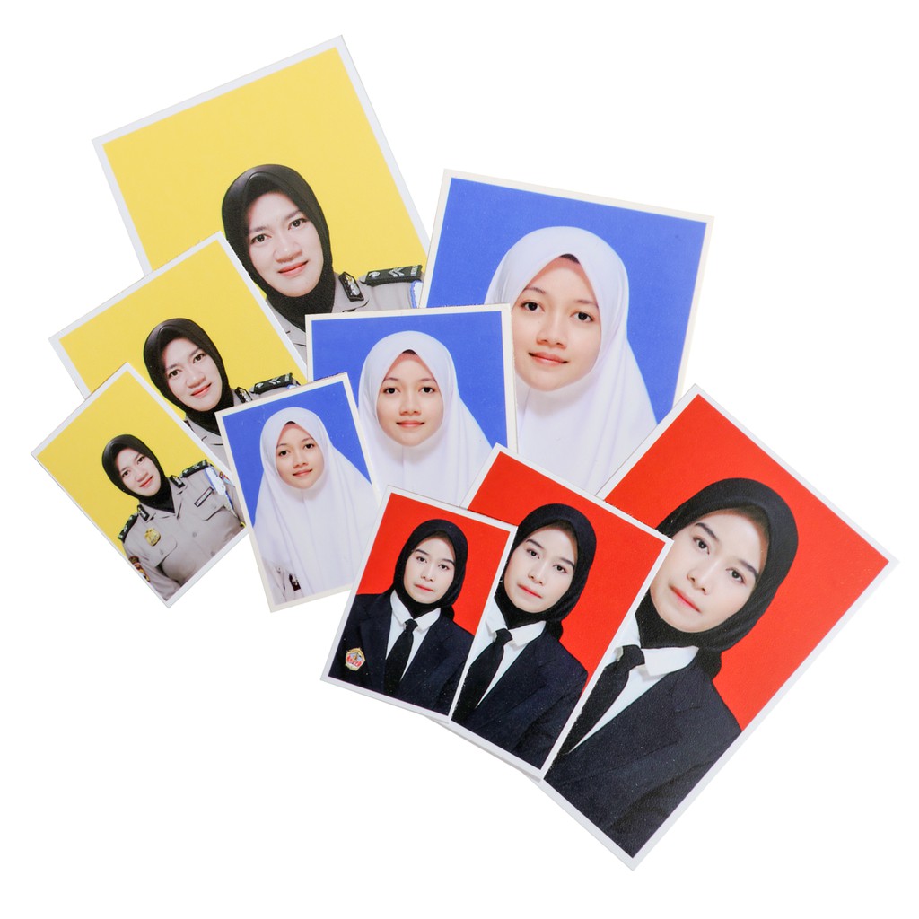 Jual Cetak Pas Foto 2x3, 3x4, 4x6 Cetak Laser Kualitas Premium | Shopee Indonesia
