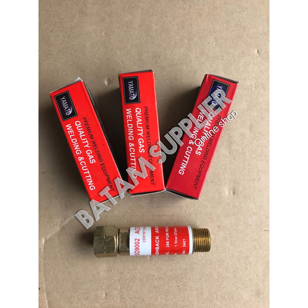 Jual Flashback Arrestors / Flashback 288 Acetylene For Regulator ...