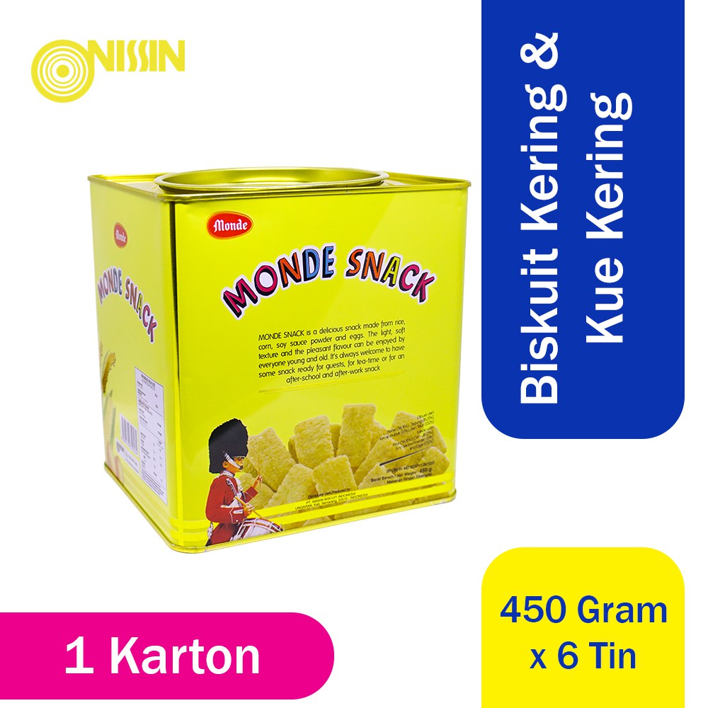 Jual Monde Snack Gold 450 gr 1 Karton | Shopee Indonesia