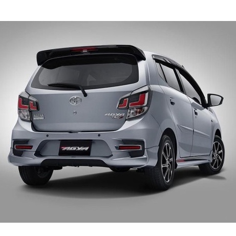 Jual Spoiler Mobil all new Agya / all new Ayla TRD Standar + Lampu ...