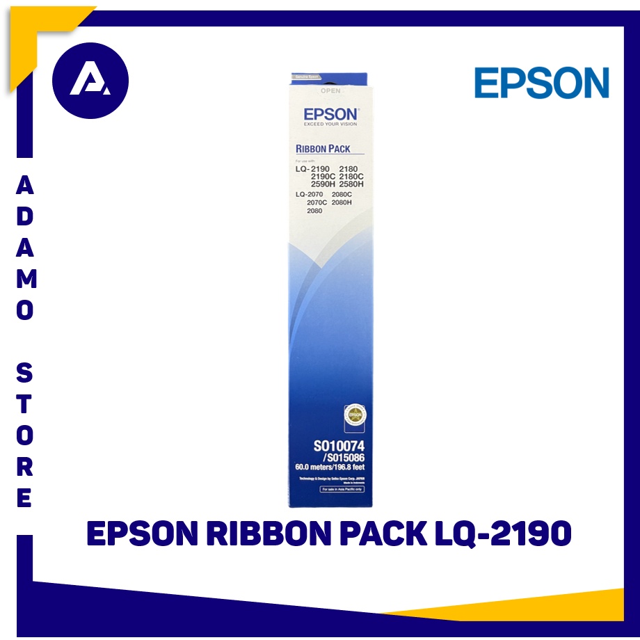 Jual Refill Pita Epson Ribbon Pack LQ2190 LQ-2190 Original | Shopee ...