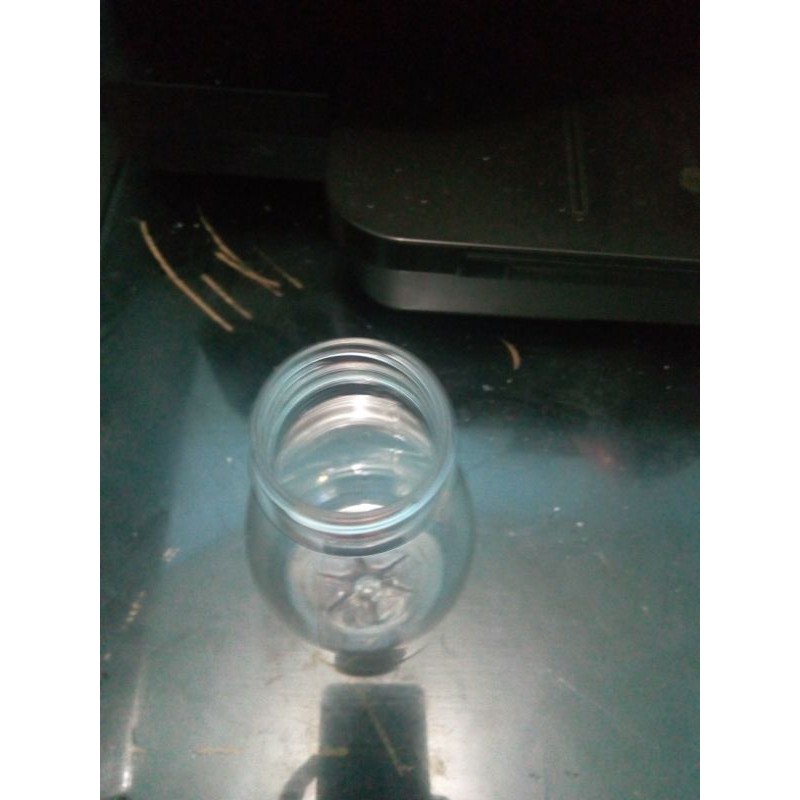 Jual Botol cantik bening tutup lebar volume 350 mL | Shopee Indonesia