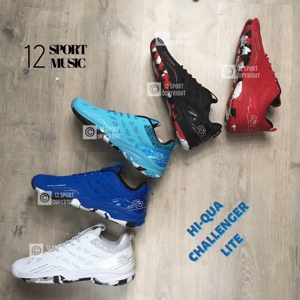 Jual 12SPORT - [Boleh Tukar Size] Sepatu Badminton Hi-Qua Challenger ...