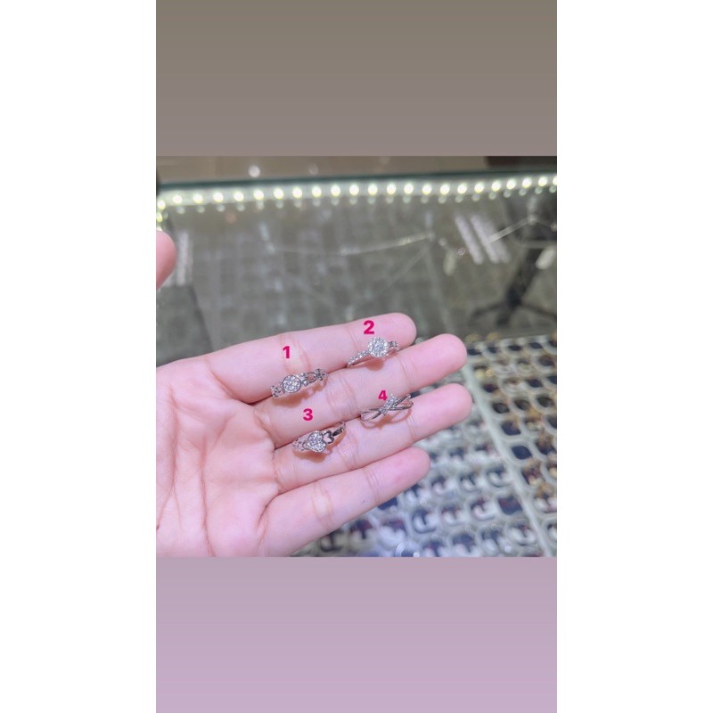 Jual cincin fashion mas putih ukuran kecil | Shopee Indonesia