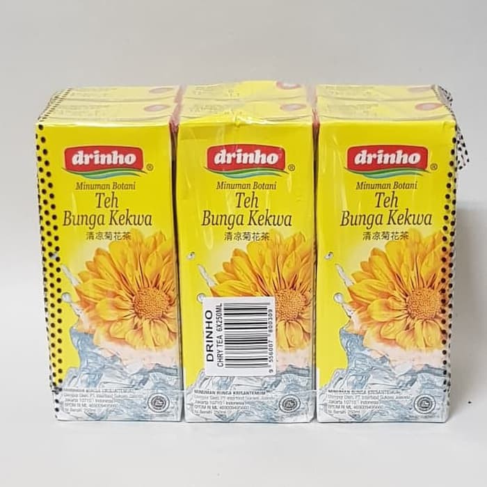 Jual DRINHO CHRYSANTHEMUM TEA 6 X 250 ML | Shopee Indonesia