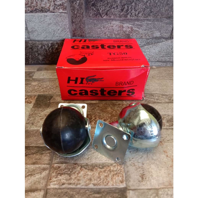 Jual Roda Caster Bulat 2 inch | Shopee Indonesia