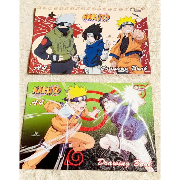 Jual Buku Gambar / Drawing Book Naruto (My Book) Harga per Satuan isi 8 ...