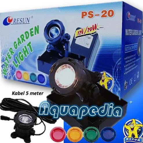 Jual Produk Terbaik] Resun Ps-20 Lampu Sorot Kolam Underwater Garden ...
